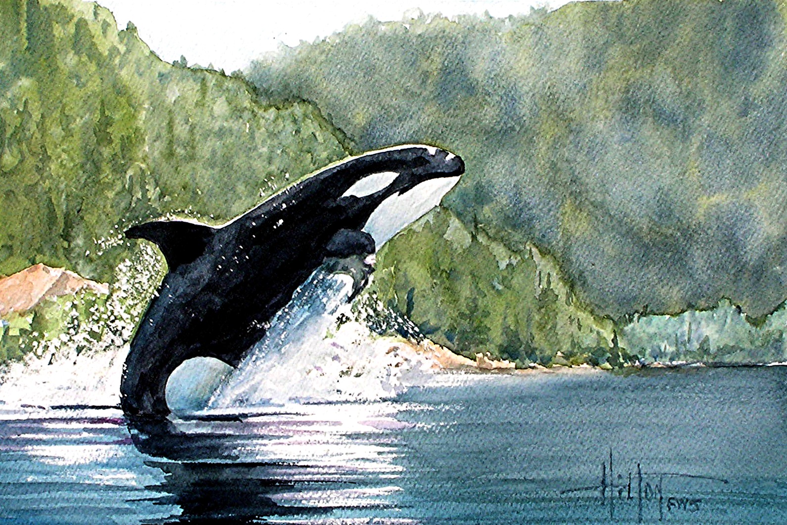 Peinture réaliste orques